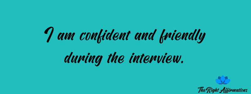 Best affirmations for job interview success - Unfinished Success