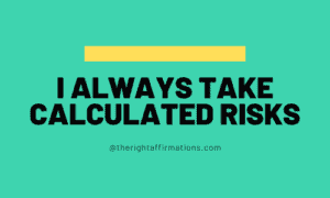 I always take calculated risks - Unfinished Success