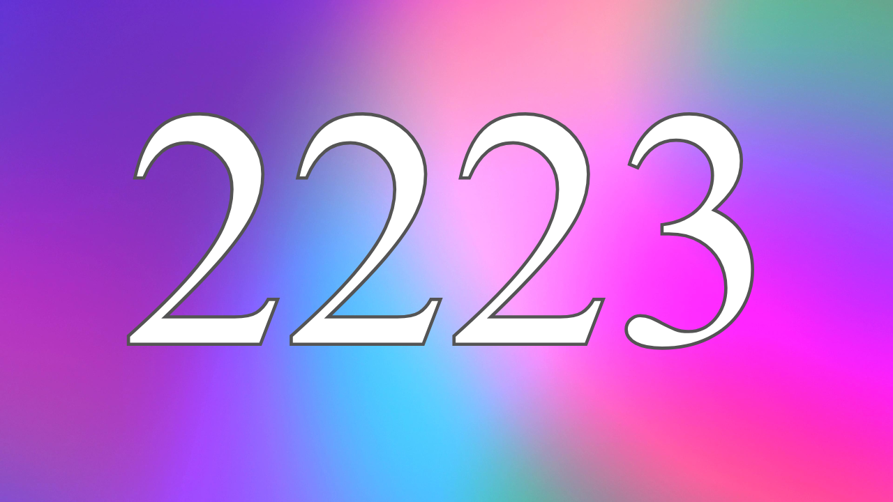 Angel Number 2223 Meaning and Significance - Unfinished Success