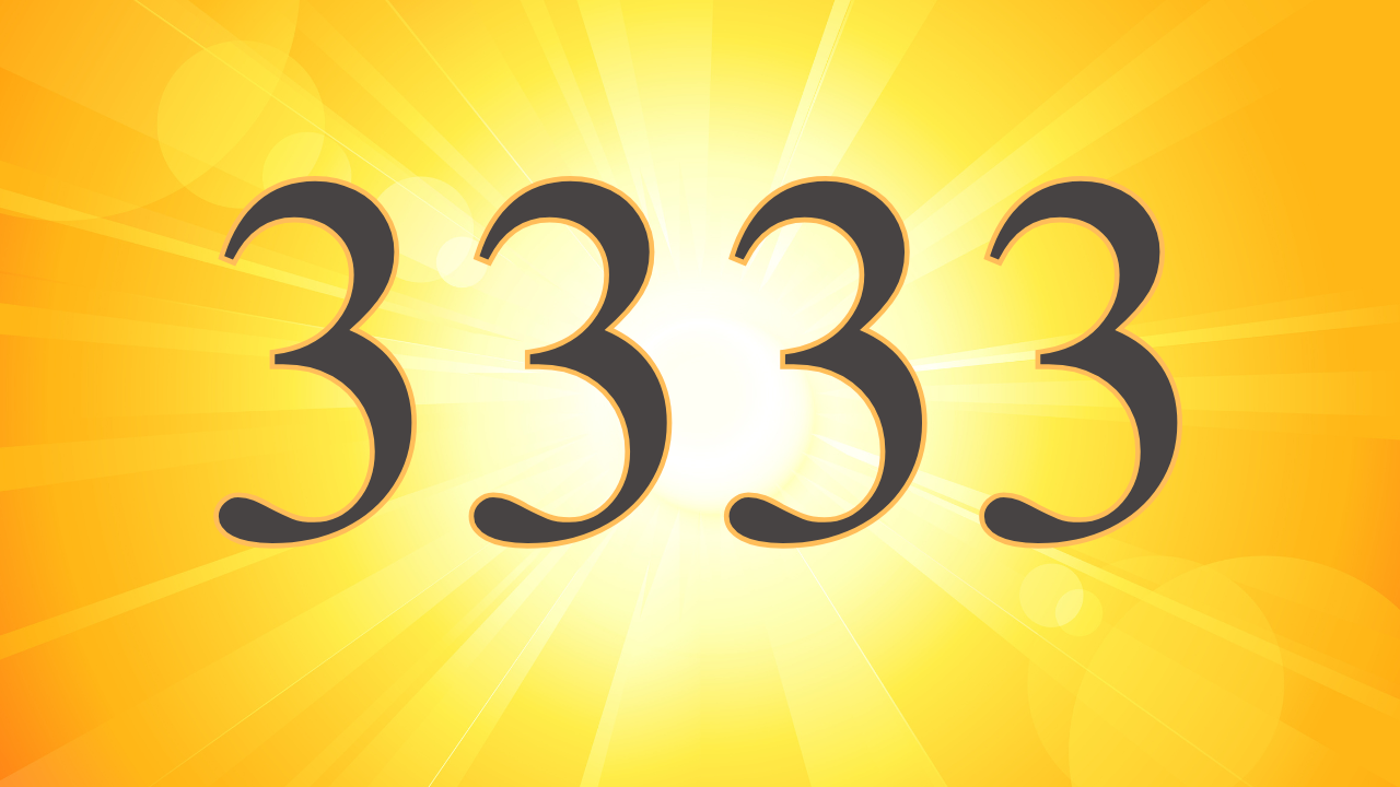 Angel Number 3333 Meaning And Significance - Unfinished Success